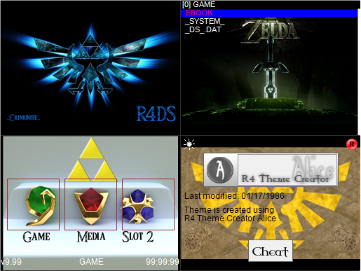 Zelda R4 Skin | GBAtemp.net - The Independent Video Game Community